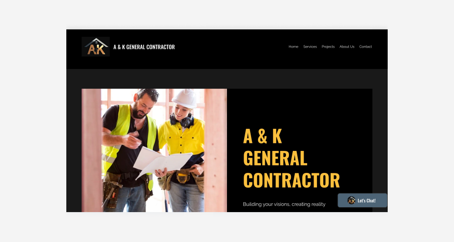 How to Make a Construction Website in 8 Steps