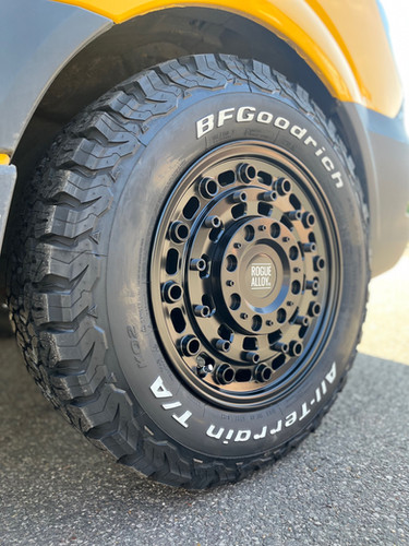 1x 16” ROGUE CC1 SATIN BLACK 5000kg LOAD RATING | ROGUE ALLOY CO LTD