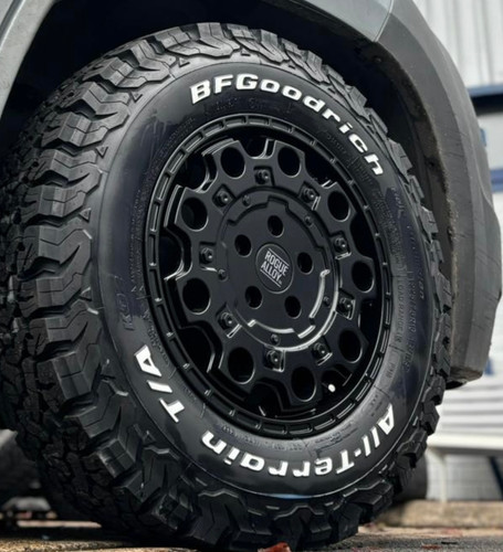 1x 16” RAGE SATIN BLACK 5000KG LOAD RATING | ROGUE ALLOY CO LTD