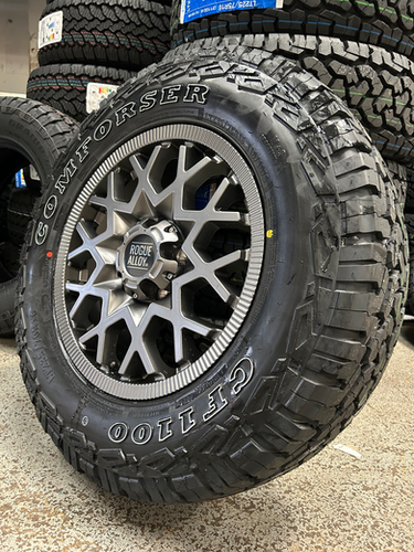 1x 16” ROLLEX SATIN GREY 6000KG LOAD RATING | ROGUE ALLOY CO LTD