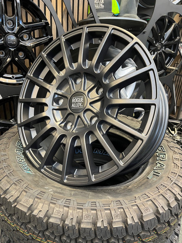 18” ROGUE LT1 SATIN GUNMETAL 5x160 | ROGUE ALLOY CO LTD