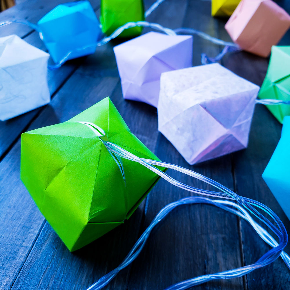 Origami Balloon Lantern