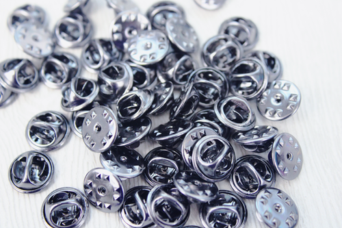 black metal butterfly pin backings for enamel pins | pokettoni