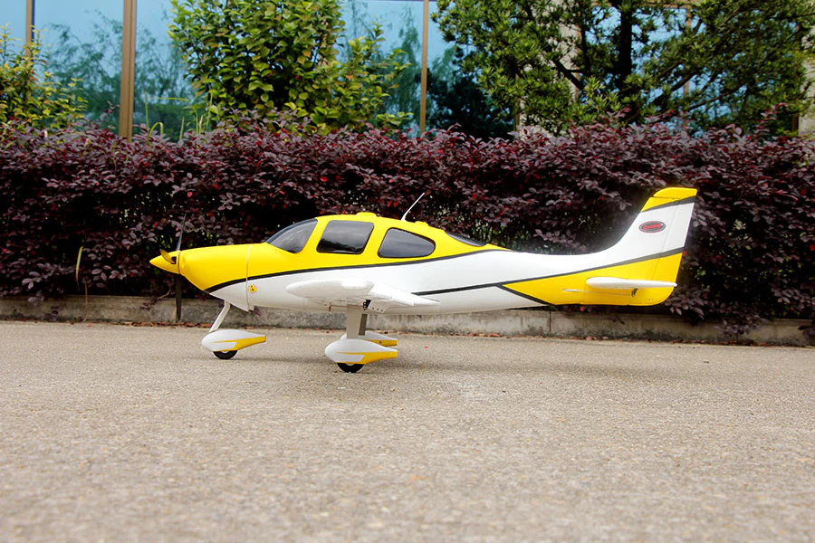 Dynam Cirrus SR22 V2 Trainer Yellow RC Scale Plane