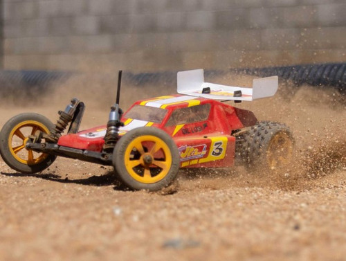 Losi JRX2 Mini 1/16 Brushed 2wd Buggy RTR - Black, Blue, Red