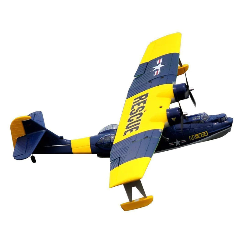 Dynam PBY Catalina V2 Twin Engine RC Float Plane 1470mm Wingspan Grey ...