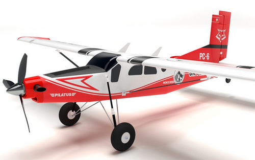 KAVAN Pilatus PC-6 Porter 1500mm - PNP - Red-Blue | FPV Builds RC