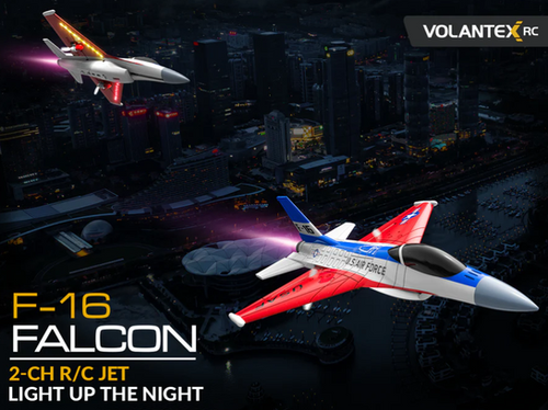 VOLANTEXRC F16 Falcon RC Fighter Jet for Beginners
