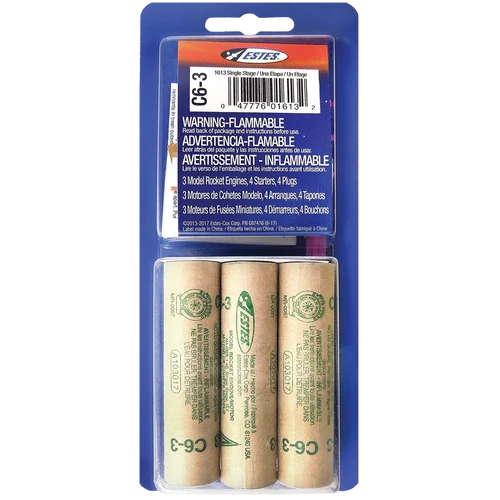 Estes Rockets: C6-3 Engines | FPV Builds RC