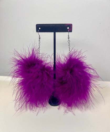 BrittsBlossoms Fluff earrings | getbraidified