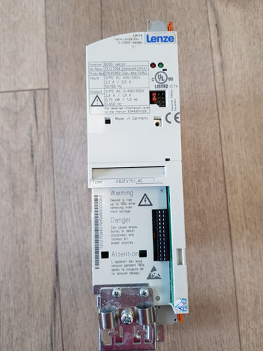 Lenze Vector 8200 Inverter E82EV751_4C Frequenzumrichter E82EV751K4C 0 ...