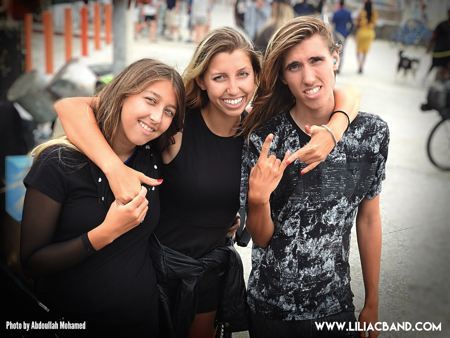 Fullscreen Page | Liliac Band