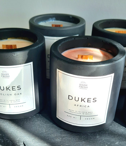 Dukes Collection Mini Candle Trio | Daisy Fresh Wales