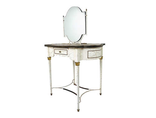 #1360 French Double Sided Dressing Table / Vanity | againnew2