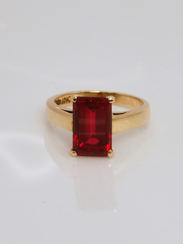 10K Gold & Ruby Ring | Coins & Stuff