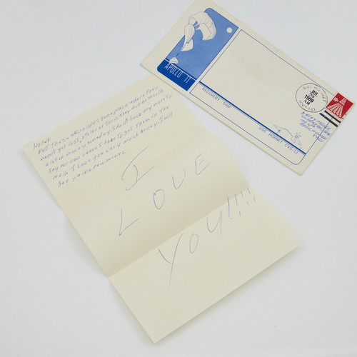 1969 "Apollo 11" USS Hornet CVS-12 Envelope and Letter | Coins & Stuff