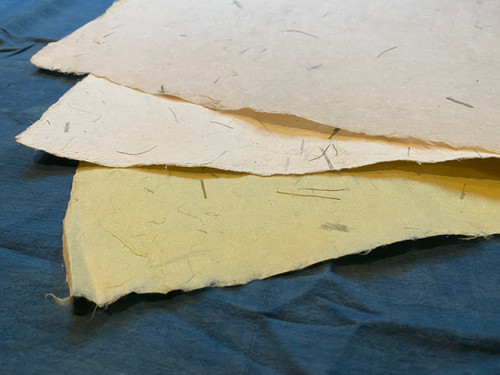 Duong paper with Bamboo leaves - 60x40cm | Zó Project