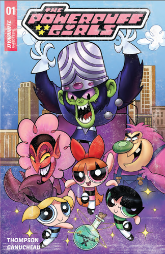 PowerPuff Girls Exclusive Cover by Peter Smith _Distressed | krumscomics