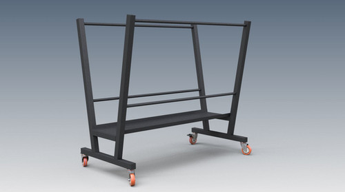 Customized Trolley for Long Flat Items | Iron Worker