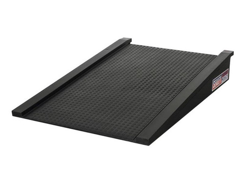 Customized Ramp with Rubber Surface | Iron Worker