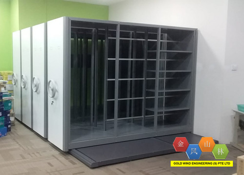 MOBILE COMPACTOR SHELVING | Gold Wind