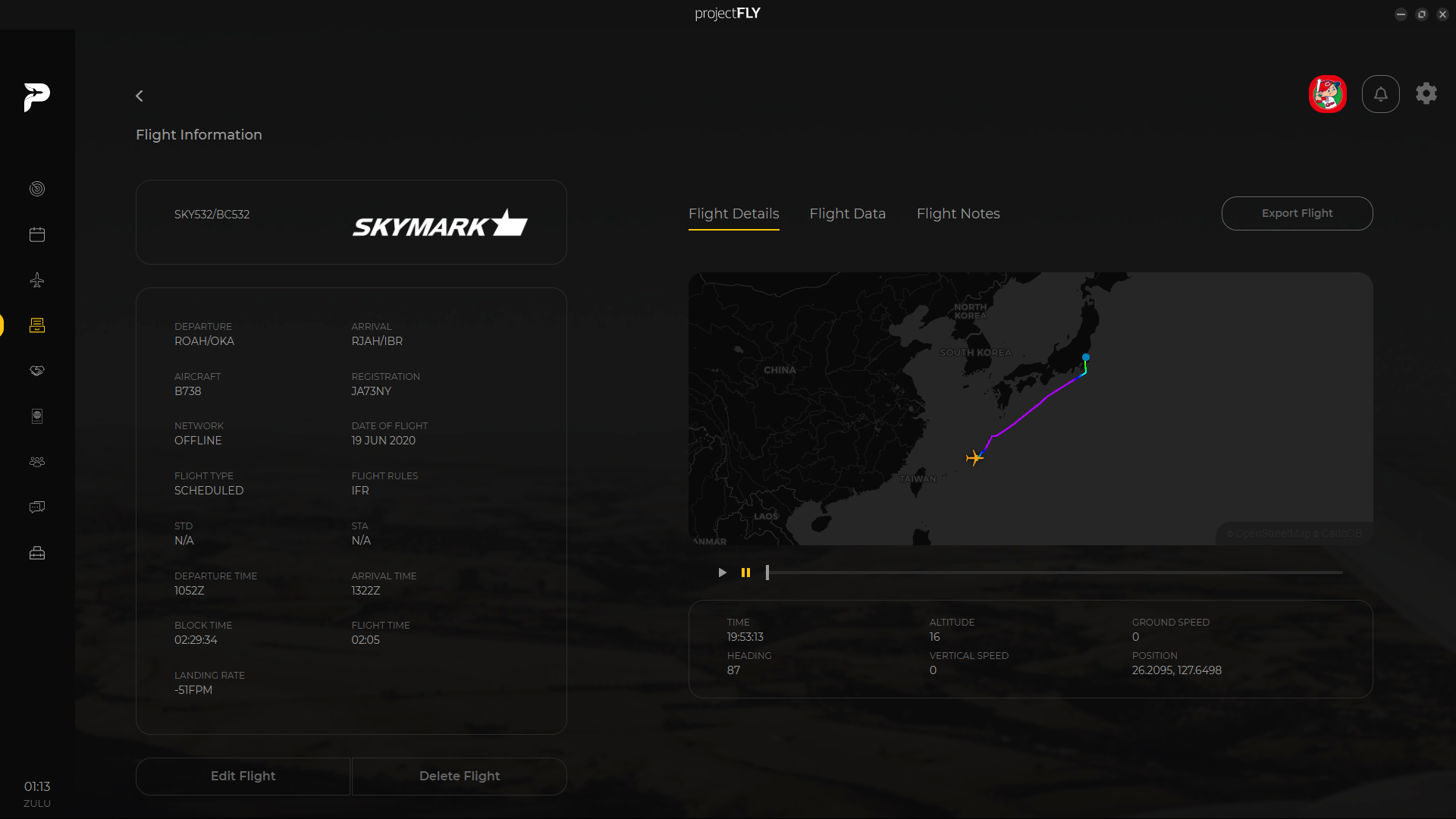 projectFLY v4 アップデート
