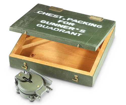 U.S. Military Gunners Quadrant Wooden Crate | The ClubTac BUNKER