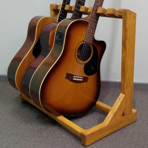 Solid Pine Guitar Rack | BC Boardrack Store