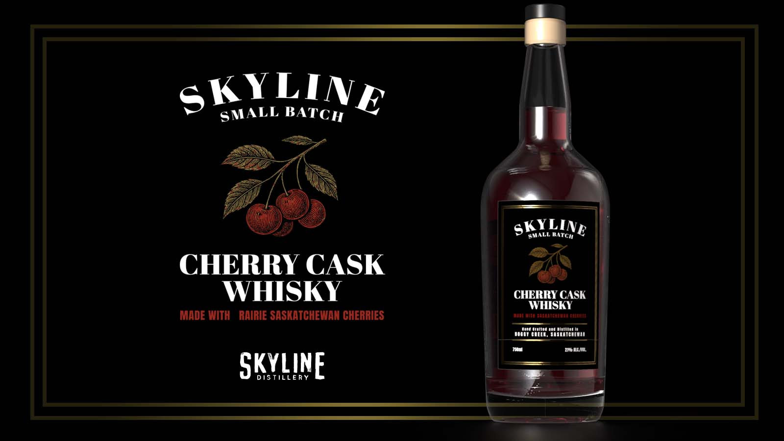 Cherry Cask Whisky | Skyline Small Batch