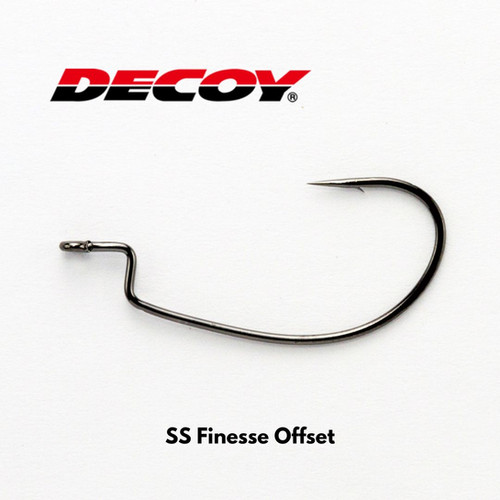Decoy Worm 19 SS Finesse Offset Hook for 2-6lb Line