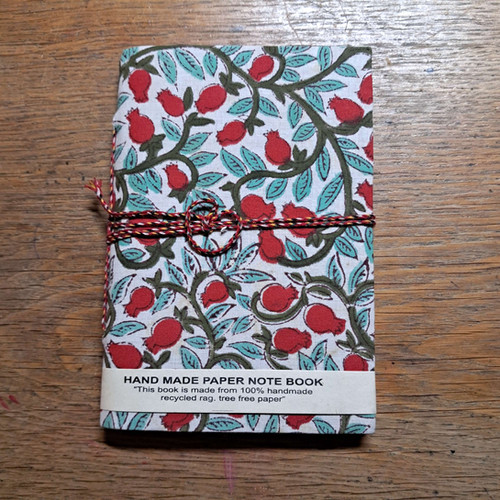 Block Print Handmade Paper Books | bazaar