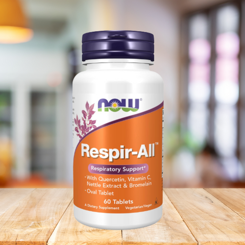 NOW Supplements, Respir-All™ with Quercetin | Wellistik