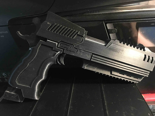 Heavy Pistol Cyberpunk 2077 Cosplay DIY Kit 3D Printed 8 pcs | Caliuth