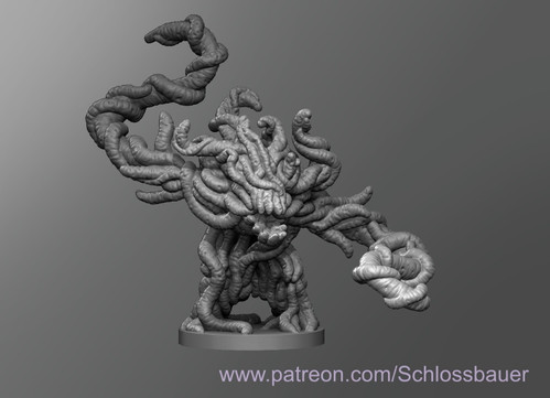 Vine Blight Mini Dungeons and Dragons TTRPG Wargaming Unpainted | Caliuth