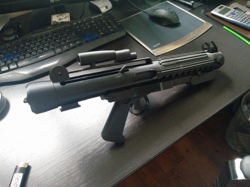 E-11 Blaster Carbine 3D Printed DIY Kit | Caliuth