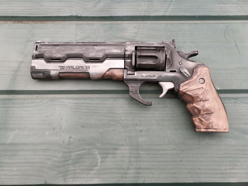 Overture Revolver Cyberpunk 2077 Cosplay DIY Kit 3D Printed 20 pcs | Caliuth