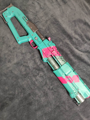 Rebecca's "Guts" Shotgun Cyberpunk 2077 Cosplay DIY Kit 3D Printed 8 pcs | Caliuth
