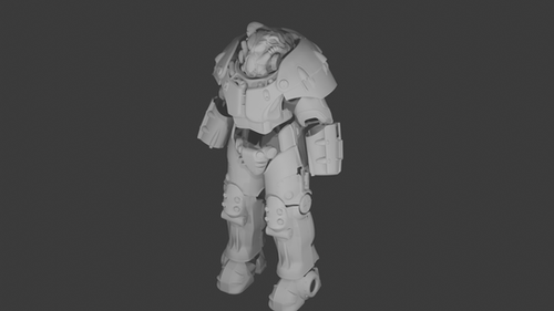 X-01 Power Armor Wearable Full Set STL Files | Caliuth