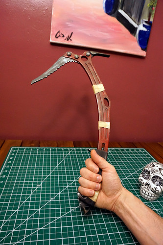 Ice Tool Climbing Axe Tomb Raider DIY Kit / Replica Cosplay | Caliuth