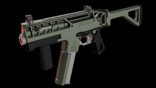 Militech M221 Saratoga Cyberpunk 2077 Cosplay DIY Kit 3D Printed 40 pcs ...