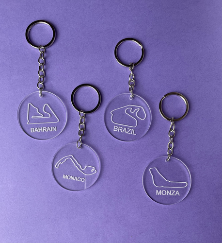 F1 Themed Keychain | F1 GridView