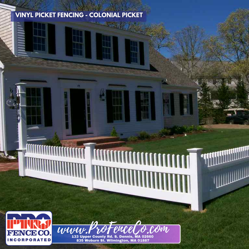 Vinyl Picket Fencing: Achieve That Classic Colonial Charm | Pro Fence