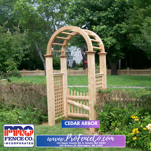 Transform Your Garden with a Custom Cedar Arbor from PRO Fence Co ...