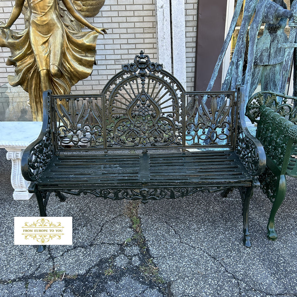 Iron Benches | Cast Iron Benches | From Europe To You