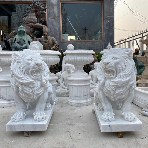 Marble Lion Statues | From Europe To You