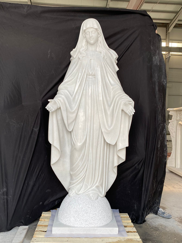 Blessed Mother Mary Marble Statue | From Europe To You