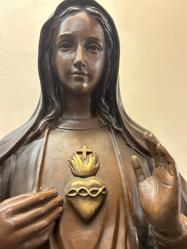 Bronze Blessed Mary Statue Church Statue | From Europe To You
