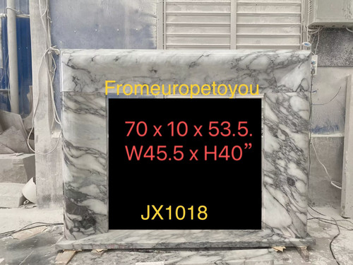 Mid Century Modern Marble Fireplace | Fromeuropetoyou