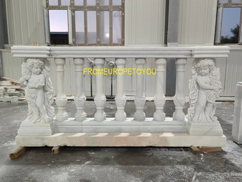 Marble Cherub Estate Railings | From Europe To You
