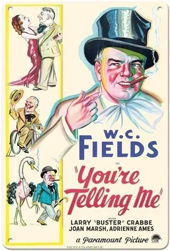 W.C. Fields - You're Telling Me (16mm Universal 8 Sound Print) | Film ...